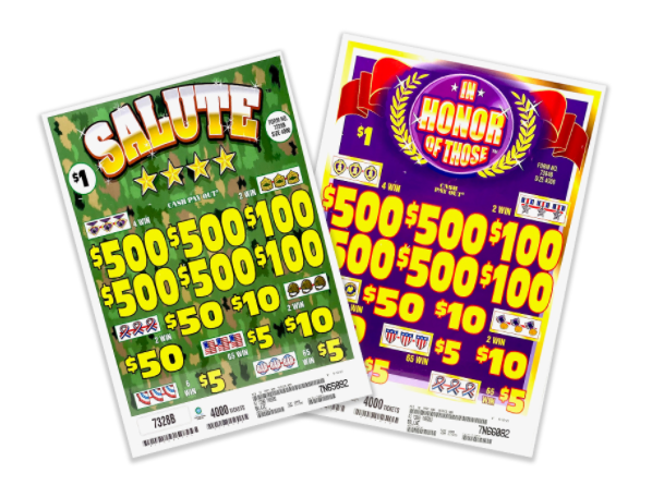 New $2 and $5 Five-Window Pull Tab Games with $500 Top Prizes